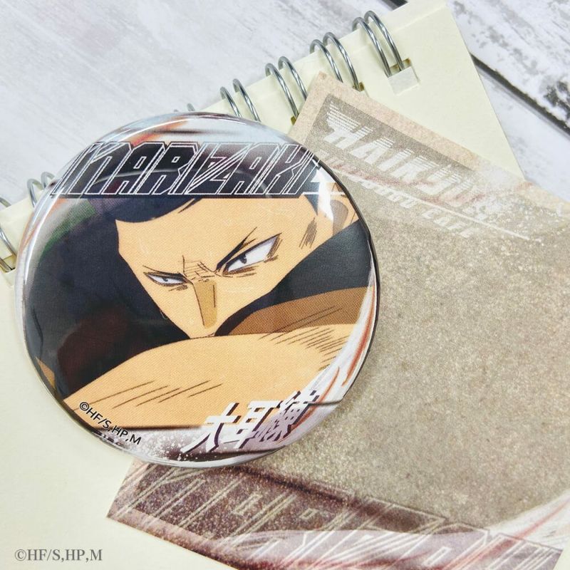 Haikyu!! A page of youth Can Badge, Omimi Ren (Bunbougu Cafe ...