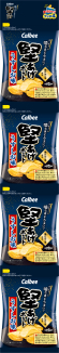 堅脆洋芋片 （薄鹽風味）4連包 (Calbee/卡樂比) | 完美行購物