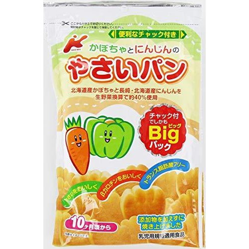 Pumpkin and carrot vegetable bread 80g (Kanemasu Seika) | WAmazing Shop