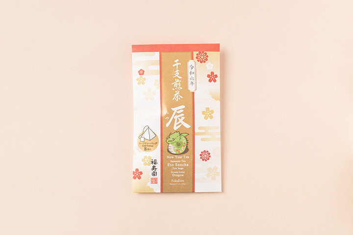 New Year's Japanese tea Eto Sencha Tatsu (Dragon) Tea bags 2g×8bags/bag ...