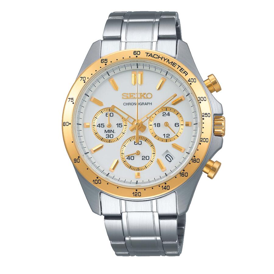 Spirit Chronograph Quartz Men's White SBTR024 (SEIKO) | WAmazing Shop