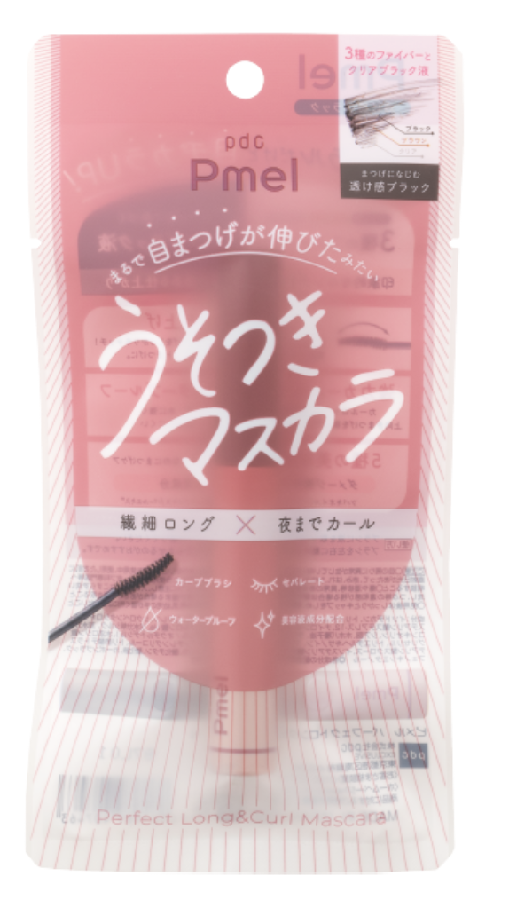 Pimel完美長款&捲髮睫毛膏 N 透明黑色 () | 完美行購物