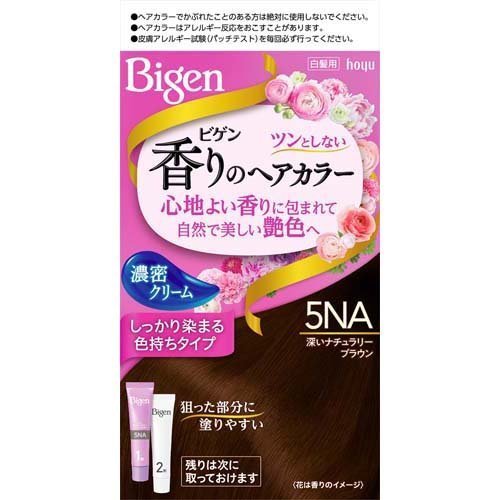 Scented Hair Color Cream, 5NA Deep Natural Brown (Bigen) | WAmazing Shop