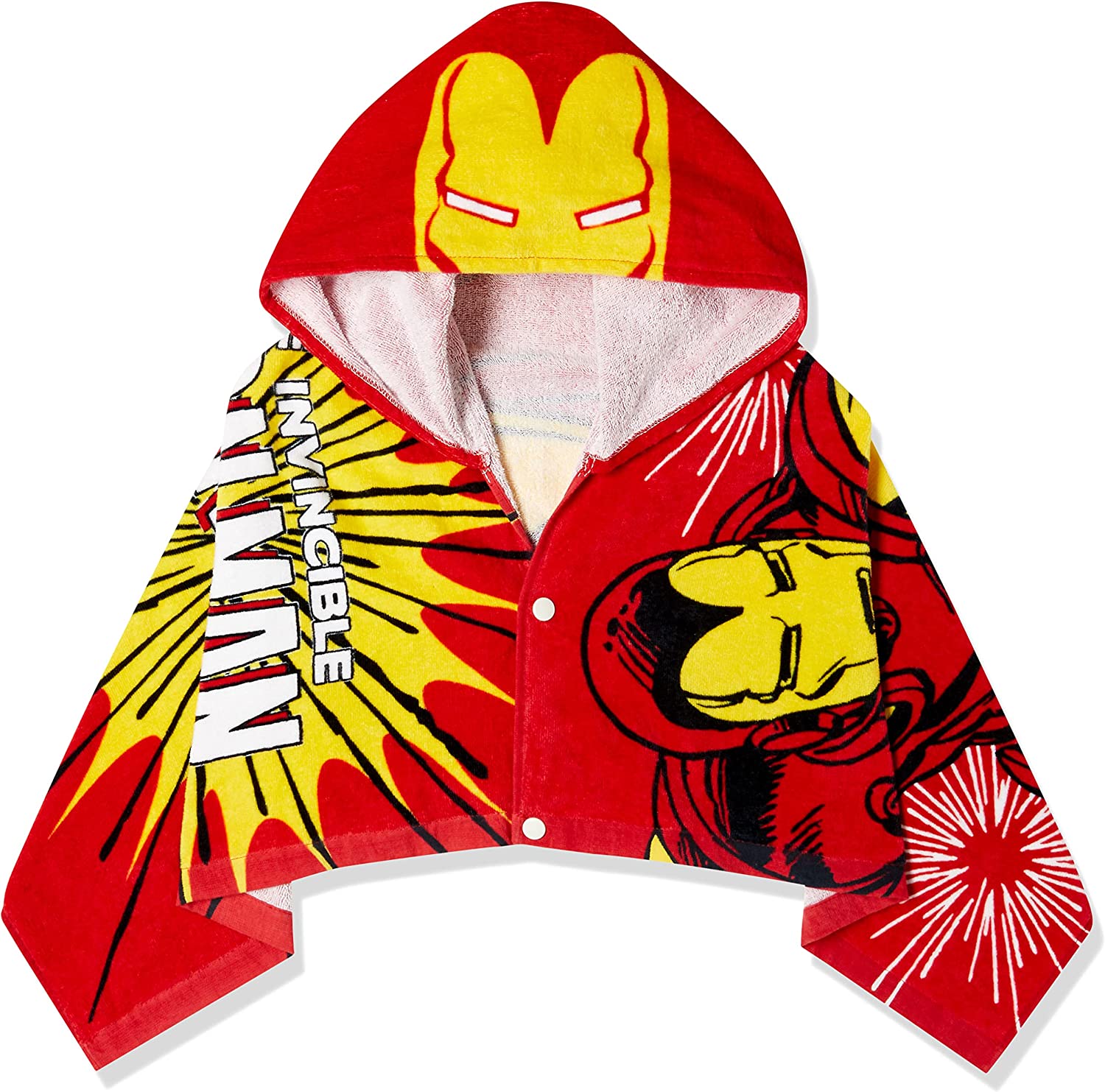 Marvel Iron Man Hooded Towel () | WAmazing Shop