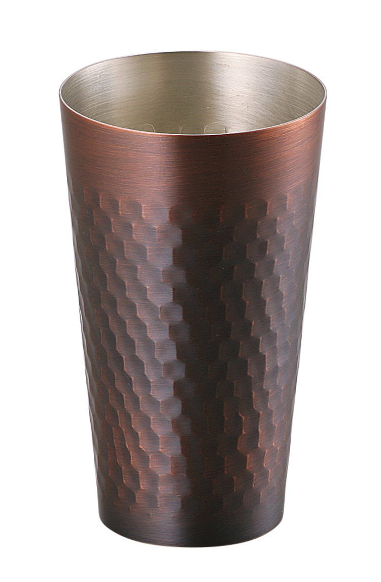Copper Tumbler Cool Cup 330ml Bronze Finish CNE44 () | WAmazing Shop